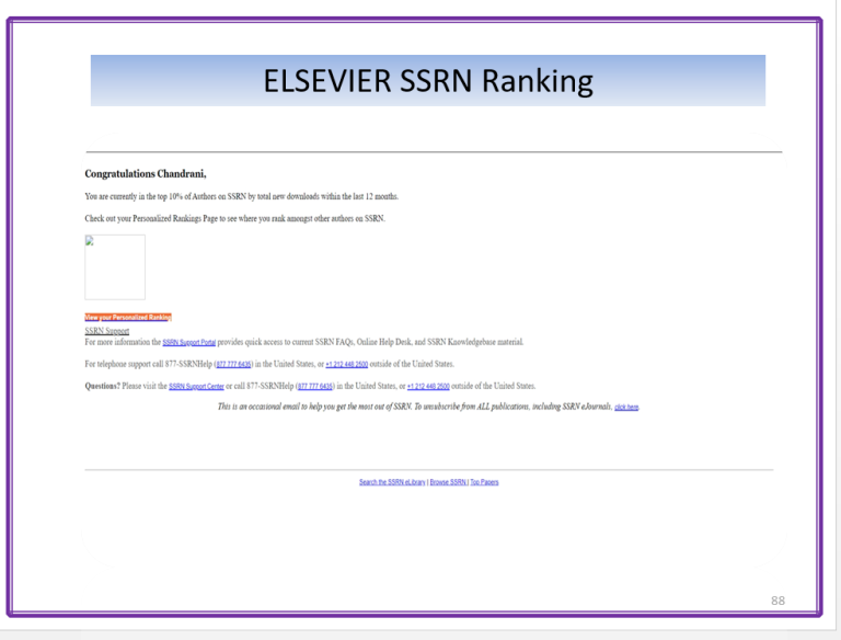 Recognition, Appreciations - Sinhgad Institute Of Management